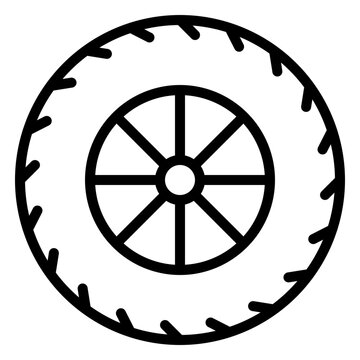 Tire Rotation Icon