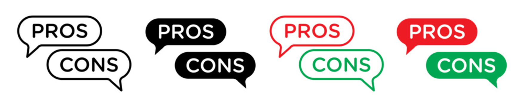 Pros And Cons Icon Images – Browse 2,484 Stock Photos, Vectors, and ...
