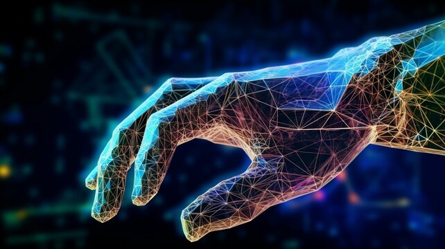 "Wireframe Hand" Images – Browse 31 Stock Photos, Vectors, and Video ...