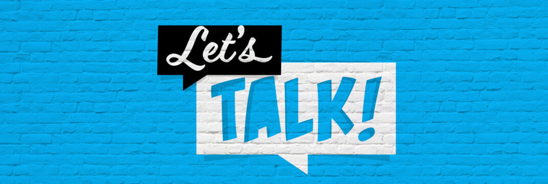 "Let's Talk" Images – Browse 292 Stock Photos, Vectors, and Video ...