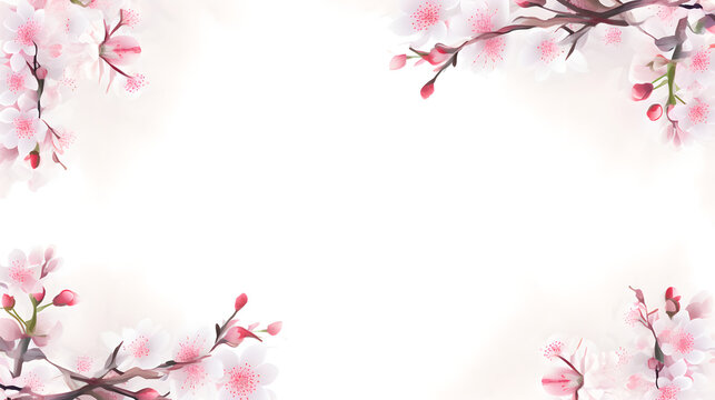 Cherry Blossom Corner Border Images – Browse 1,486 Stock Photos ...