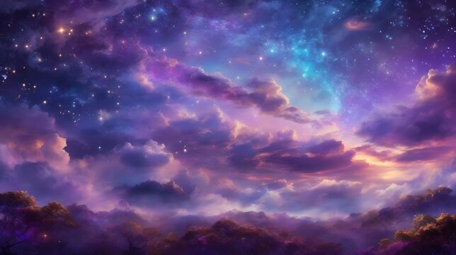 Fantasy Sky Background