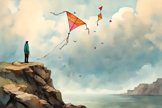"Paper Kite" Images – Browse 3,817 Stock Photos, Vectors, and Video ...
