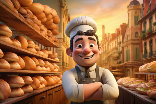 Cartoon Bakery Pictures