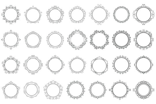 Simple Circle Border Design