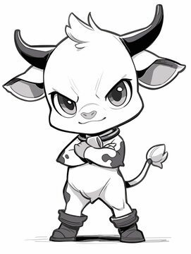 Dexter Cattle Clip Art
