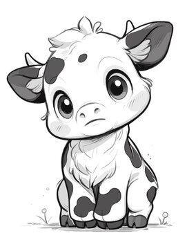 Dexter Cattle Clip Art