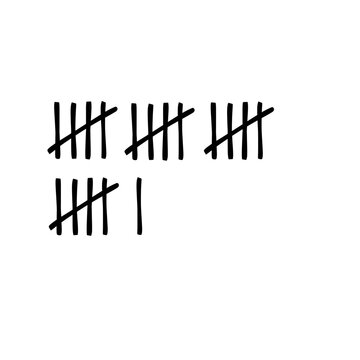 Tally Chart Clipart