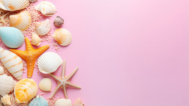 Seashells Background Images – Browse 343,310 Stock Photos, Vectors, and ...