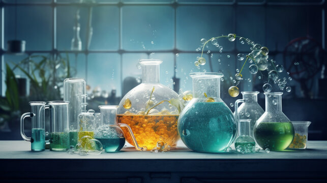 Laboratory Background Hd