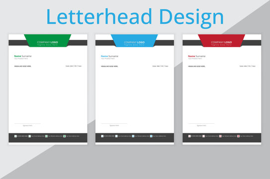 Letterhead Design Elements Images – Browse 65,466 Stock Photos, Vectors ...