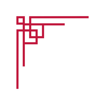 Red Corner Border Clipart