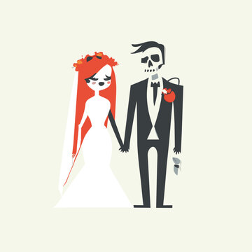 Zombie Bride And Groom Clipart Pics