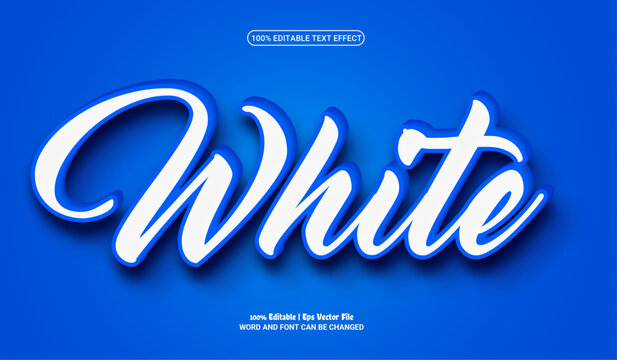 White 3D Text Effect Mockup Images – Browse 4,306 Stock Photos, Vectors ...