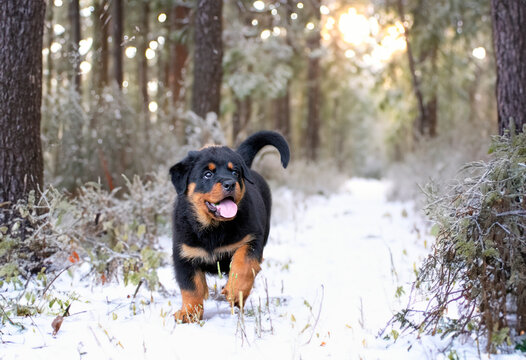 Rottweiler In Snow Images – Browse 1,724 Stock Photos, Vectors, and ...