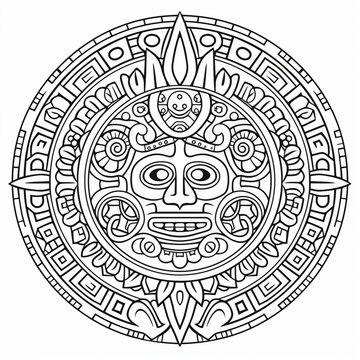 Easy Aztec Pattern To Draw