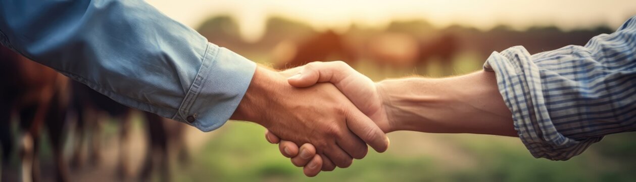 Vintage Union Shake Hands