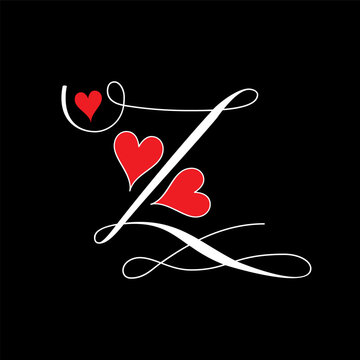 Z Letter Wallpaper Love
