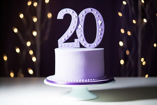 20th Birthday Cake