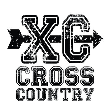 Cross Country Symbol Xc
