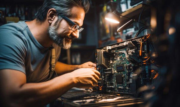 Computer Hardware Engineer Clipart