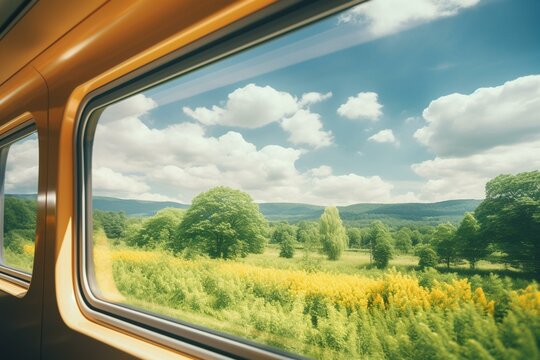 Train Window View Images – Browse 24,340 Stock Photos, Vectors, and ...