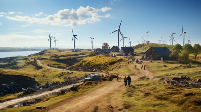 Imágenes de "Wind Turbine Farm": descubre bancos de fotos ...