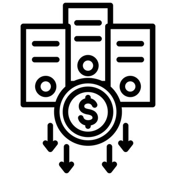 Reduce Cost Line Icon Images – Browse 2,682 Stock Photos, Vectors, and ...