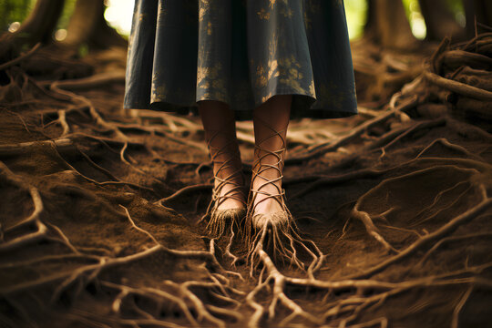 Tree Woman With Roots Images – Browse 13,588 Stock Photos, Vectors, and ...