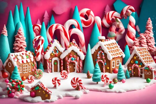 Gingerbread House Scene Images – Browse 5,205 Stock Photos, Vectors ...