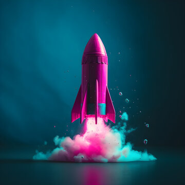 Pink Rocket Ship Images – Browse 9,124 Stock Photos, Vectors, and Video ...