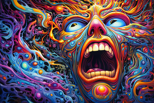 Trippy Acid Wallpaper Hd