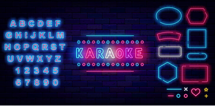 Neon Handwriting Alphabet Images – Browse 5,527 Stock Photos, Vectors ...