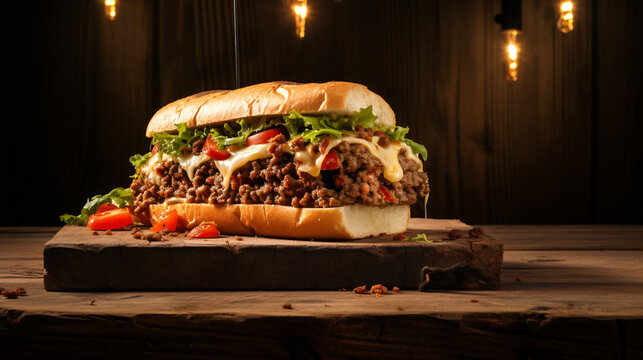 "Chopped Cheese Sandwich" Images – Browse 42 Stock Photos, Vectors, and ...