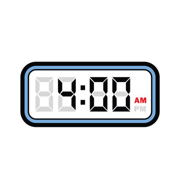 Am Pm Digital Clocks