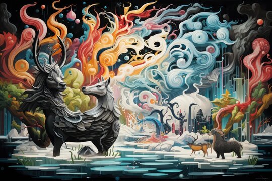 "Imaginary Animals" Images – Browse 79 Stock Photos, Vectors, and Video ...