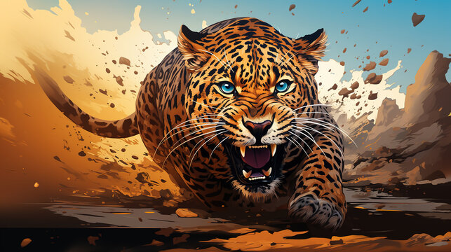 "Angry Leopard" Images – Browse 108 Stock Photos, Vectors, and Video ...
