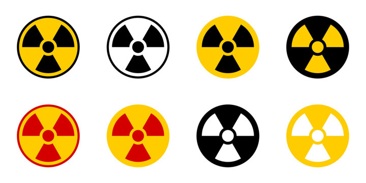 Red Radiation Symbol