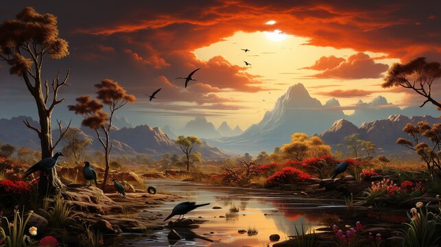 "Prehistoric Landscape" Images – Browse 1,394 Stock Photos, Vectors ...
