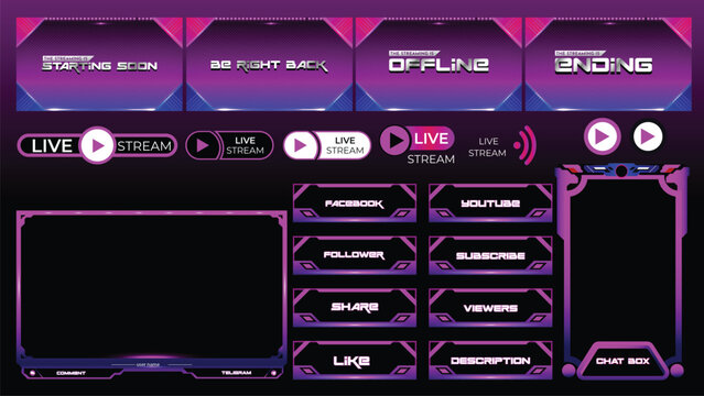 Tv Streaming Ui Design Images – Browse 1,650 Stock Photos, Vectors, and ...