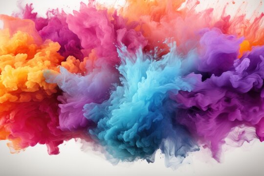 Red And Blue Powder Explosion Images – Browse 39,457 Stock Photos ...