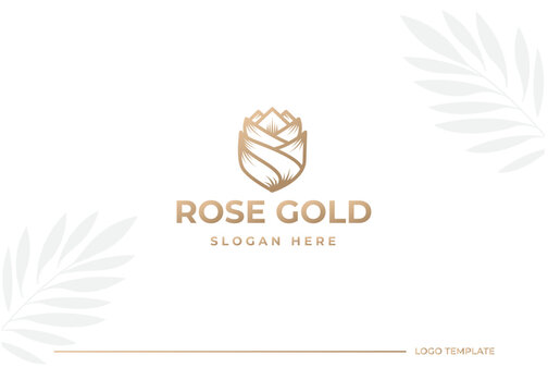 Rose Gold Logo Images – Browse 31,510 Stock Photos, Vectors, and Video ...