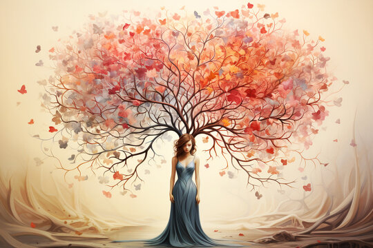 Tree Woman With Roots Images – Browse 8,500 Stock Photos, Vectors, and ...
