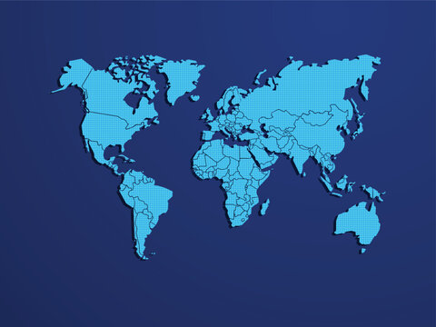 "World Map Template" Images – Browse 315 Stock Photos, Vectors, and ...