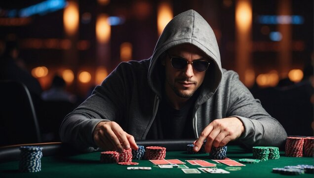Vraiment Mauvais Visage De Poker