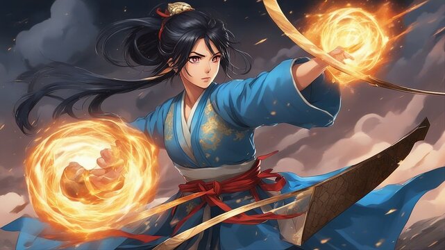 Anime Kung Fu Master