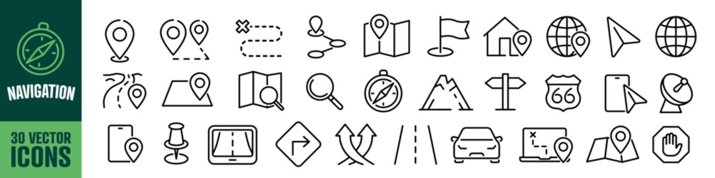 "Navigation Icon" Images – Browse 3,782 Stock Photos, Vectors, and ...