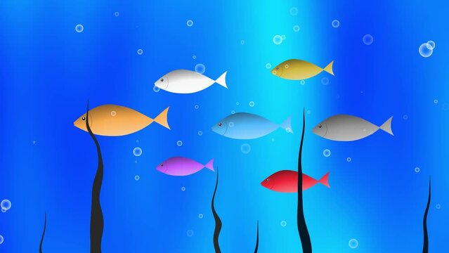 Animated Moving Fish Wallpapers