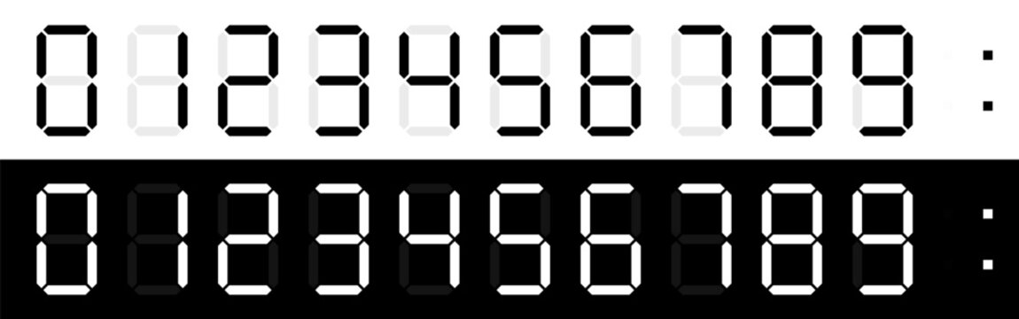 Digital Clock Font Images – Browse 8,670 Stock Photos, Vectors, and ...