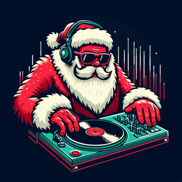 "Santa Dj"-Bilder: Stock-Fotos & -Videos. | Adobe Stock